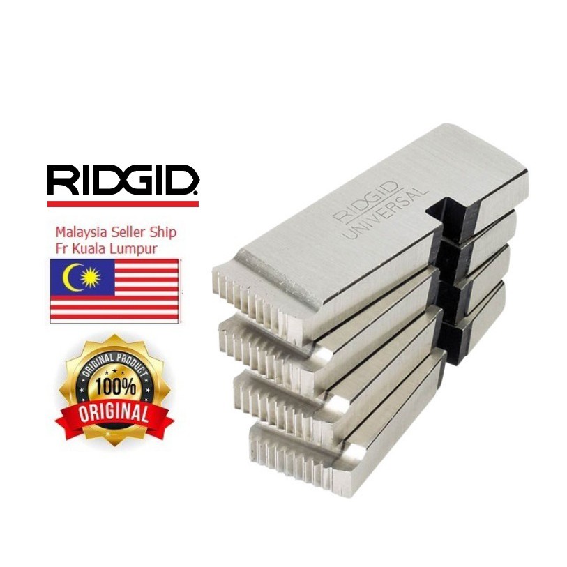 RIDGID THREADING MACHINE DIES SET NPT (NEW & ORI RIDGID) | Shopee Malaysia