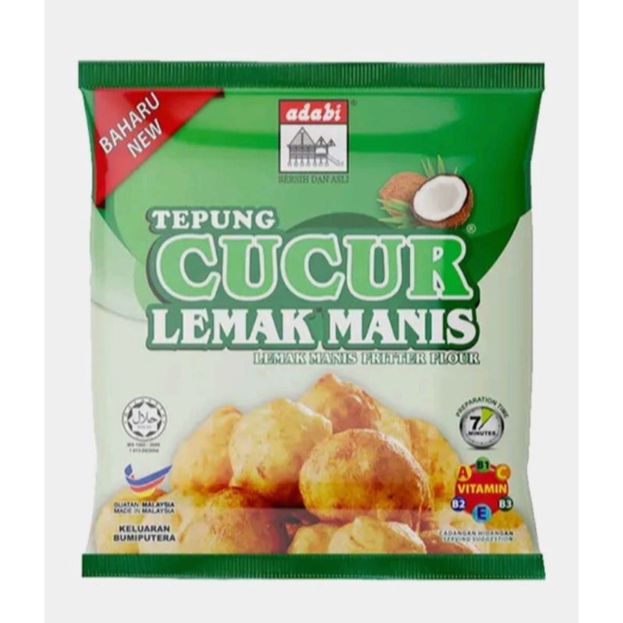 Adabi Cucur Lemak manis/udang/ikan bilis 200g | Shopee Malaysia