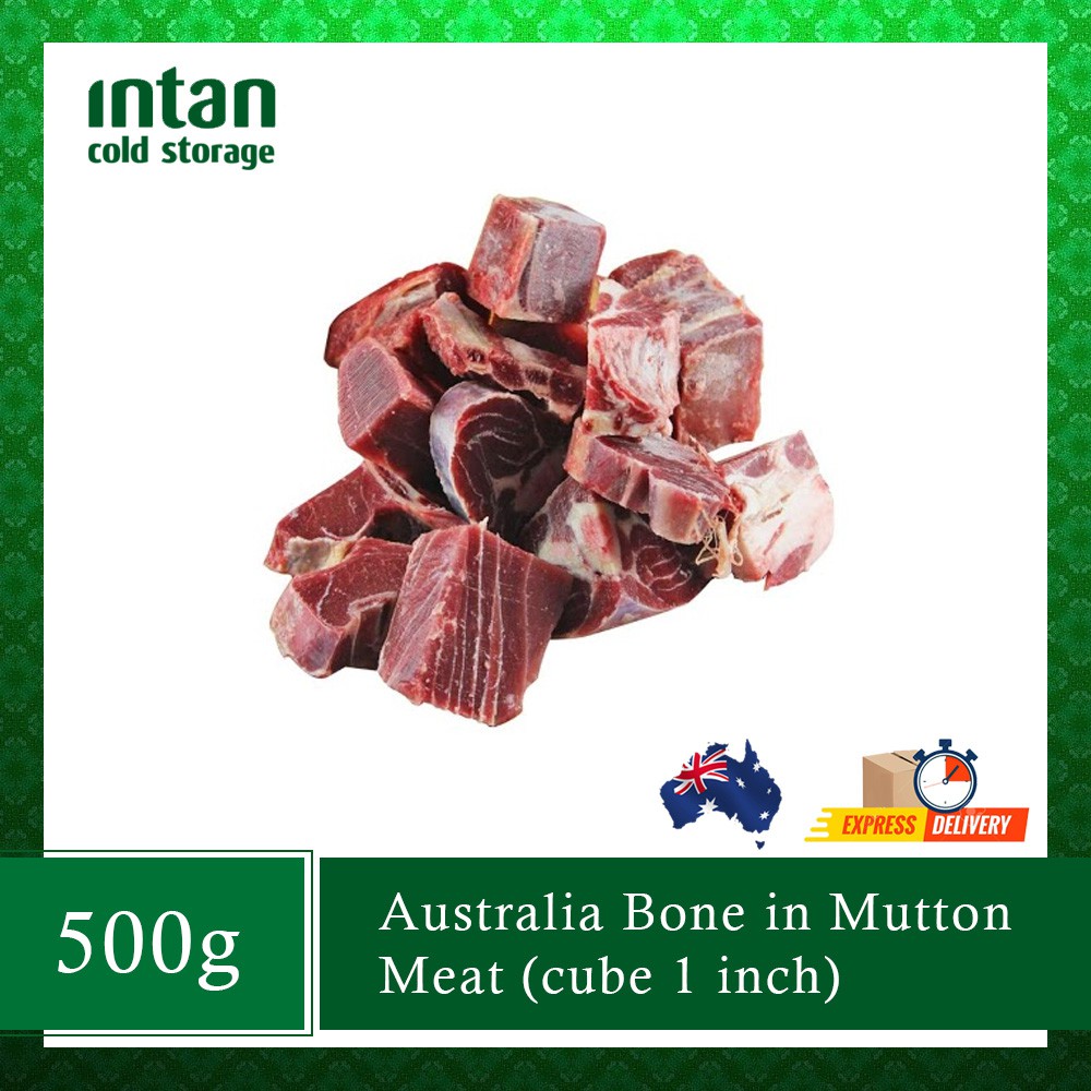Australia Bone in Mutton Meat (cube 1 inch) | Shopee Malaysia