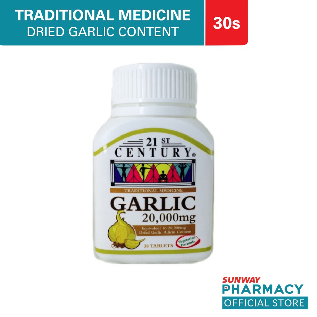 21St Century Garlic 20000mg (30's) | Shopee Malaysia