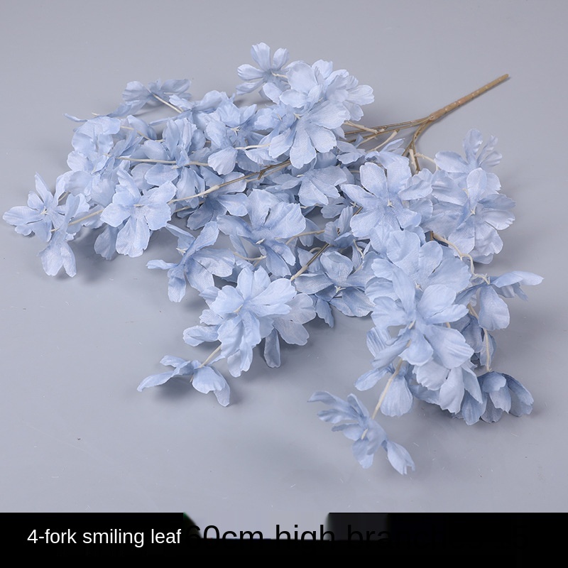 Blue series artificial flower blue simulation green blue wedding theme ...