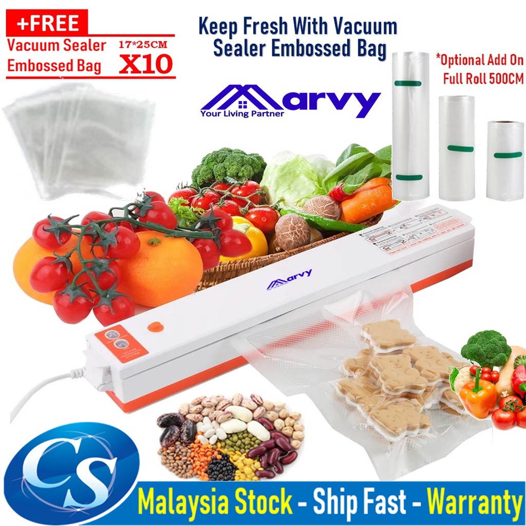 🍉 🍉 🍍 Pengedap Vakum 🍉 🍉 🍍 Fresh Pack Pro Home Electric Vacuum Sealer ...
