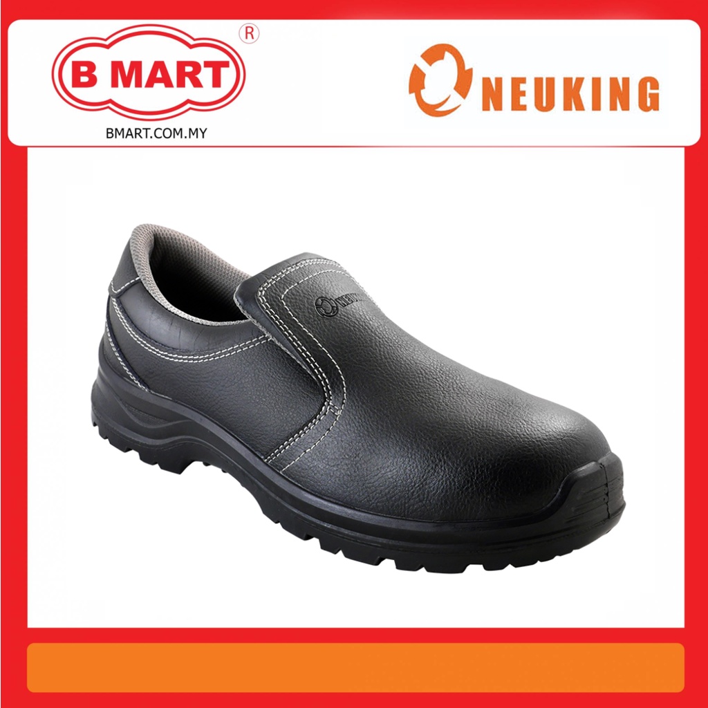 NEUKING CLASSIC SERIES NK67 BLACK TANGO LEATHER SLIP ON SAFETY SHOE (NK ...