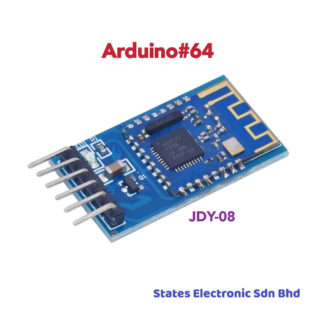 Arduino#64 JDY-08 BLE Bluetooth 4.0 UART Tranceiver Module | Shopee Malaysia