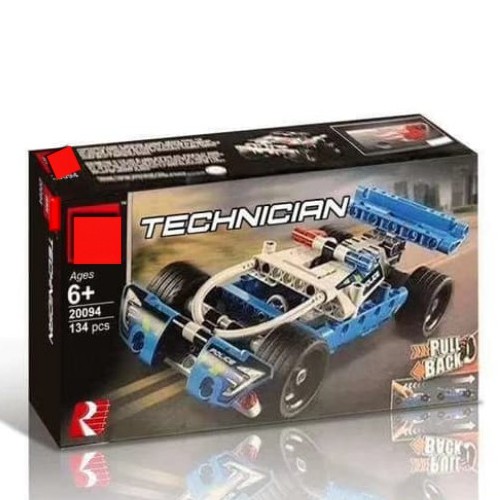 (SALES) 20094 TECHNICIAN POLICE PURSUIT CAR BUILDING BLOCK | Shopee ...