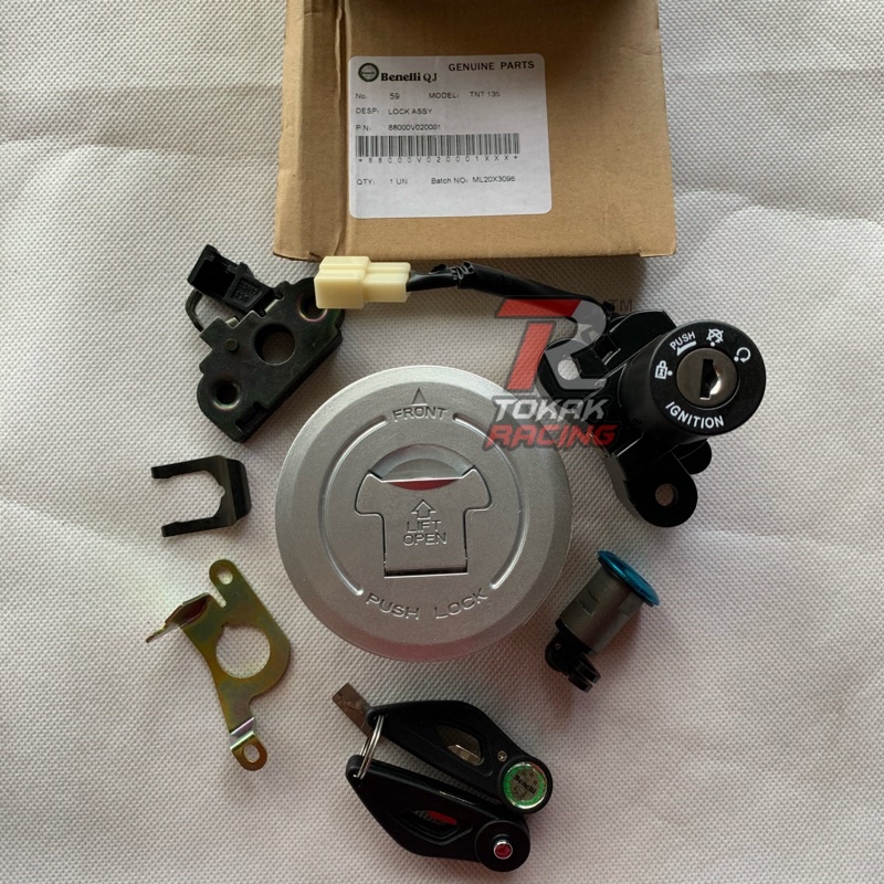 BENELLI TNT135 KEY SET ORIGINAL 88000V020001 | Shopee Malaysia
