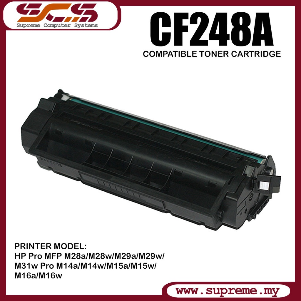 HP 48A [CF248A] Compatible Toner Cartridge For HP Pro MFP M28a/M28w ...