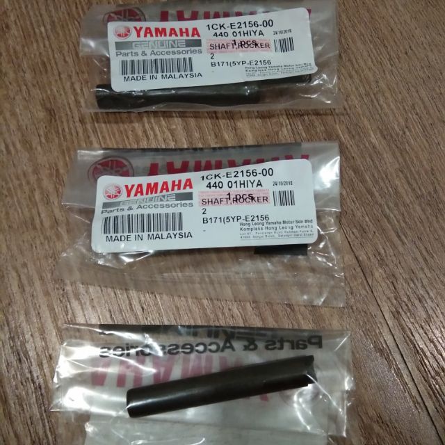 (100% Original Yamaha) Yamaha LC135 / Y15ZR / FZ150 Rocker Arm Shaft ...