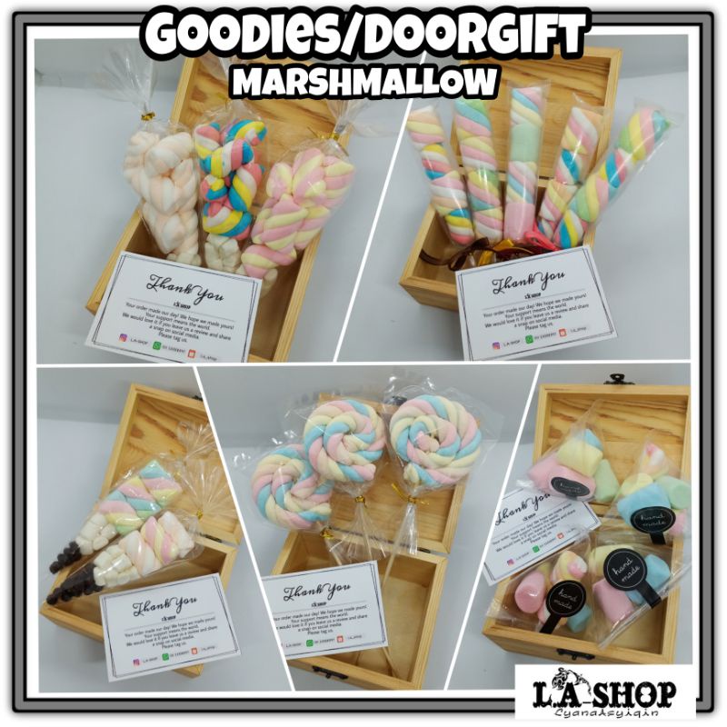 Goodies kenduri kahwin murah | Goodies Marshmallow - twist rainbow ...