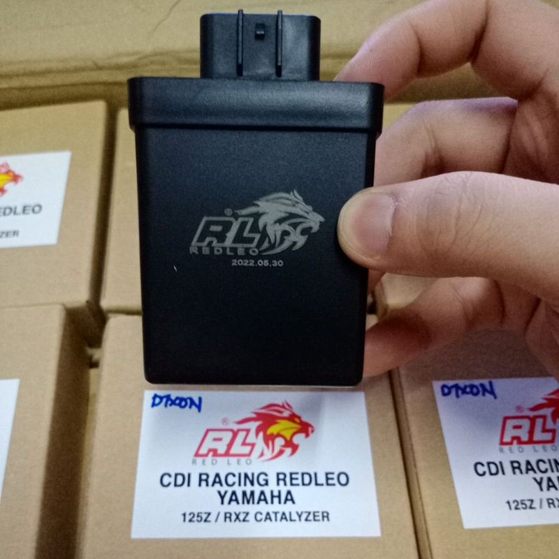 Red Leo CDI unit LC135/ (W100 & EX5)/ (Wave 110/ Dash 110)/ (Y125Z/ RXZ ...