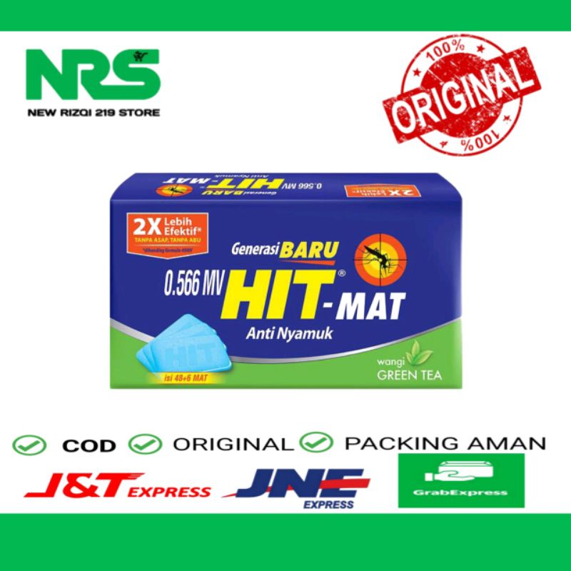 Hit MAT Electric anti Mosquito 18+9 And 48+6 greentea - HIT MAT ...