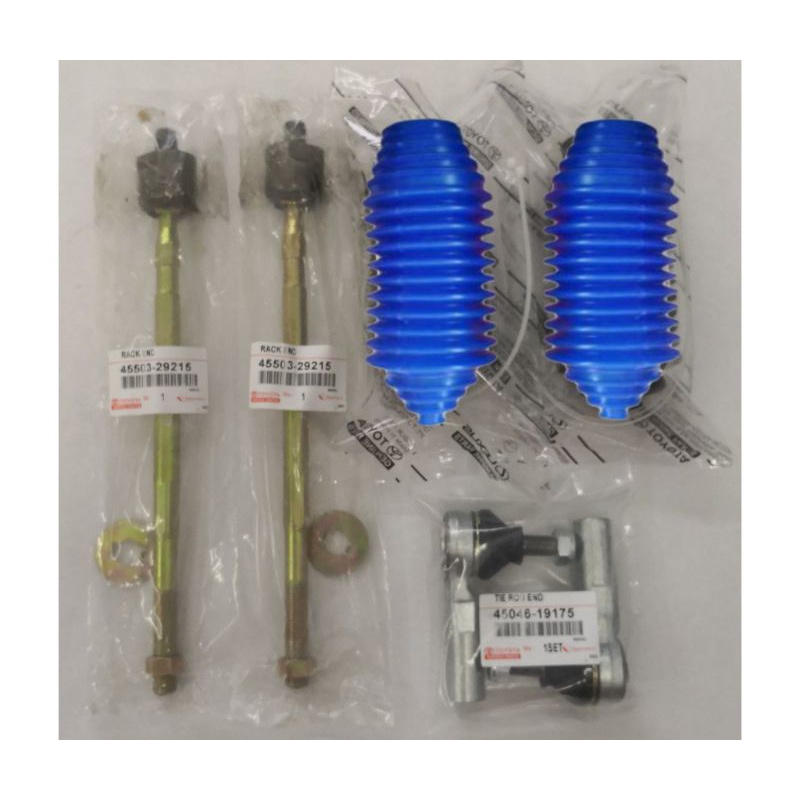 CS Tie Rod End+Rack End+Steering Boot Cover (Toyota Oem) for Toyota ...
