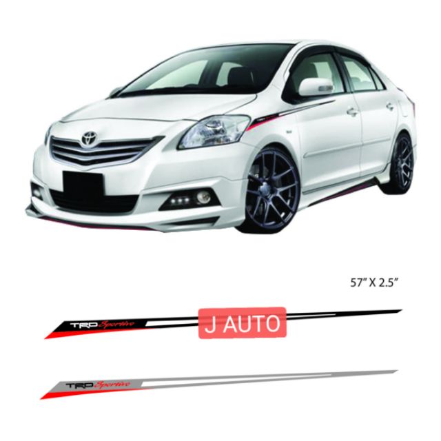 SIDE BODY LINING STICKER -TRD SPORTIVO | Shopee Malaysia