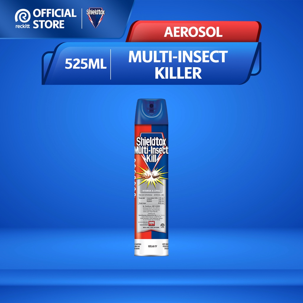 Shieldtox Multi-Insect Killer Spray Aerosol 525ml | Shopee Malaysia