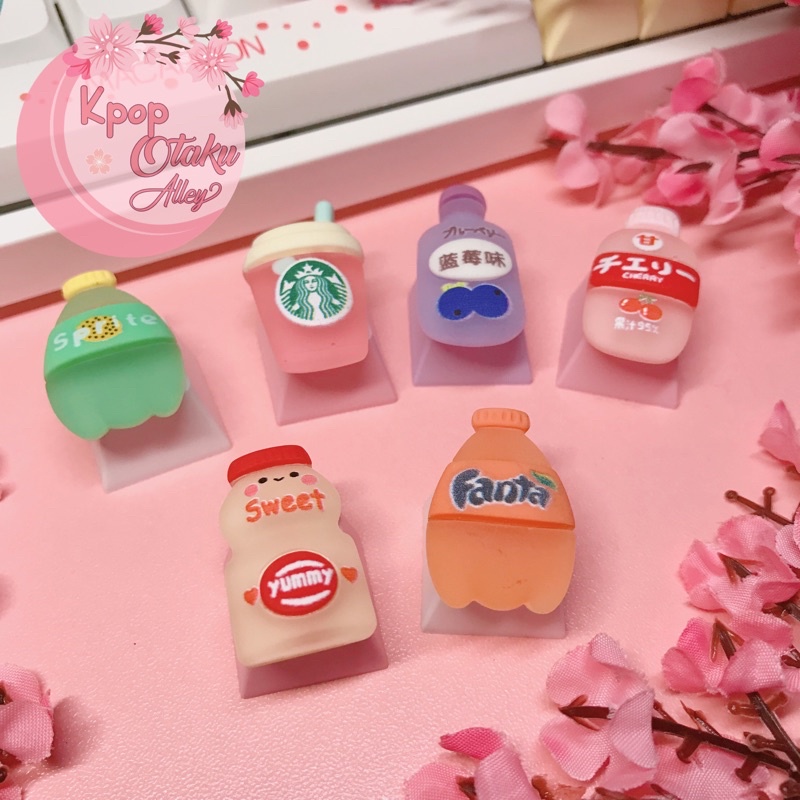 Beverage Artisan Keycaps | Kpop Otaku Alley Keycaps | Shopee Malaysia