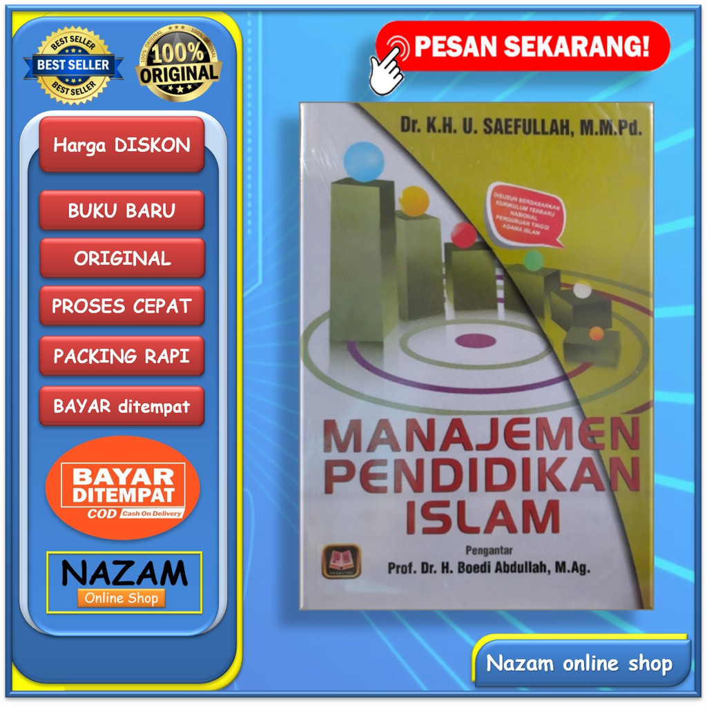 Islamic education management book - Saefullah | Shopee Malaysia