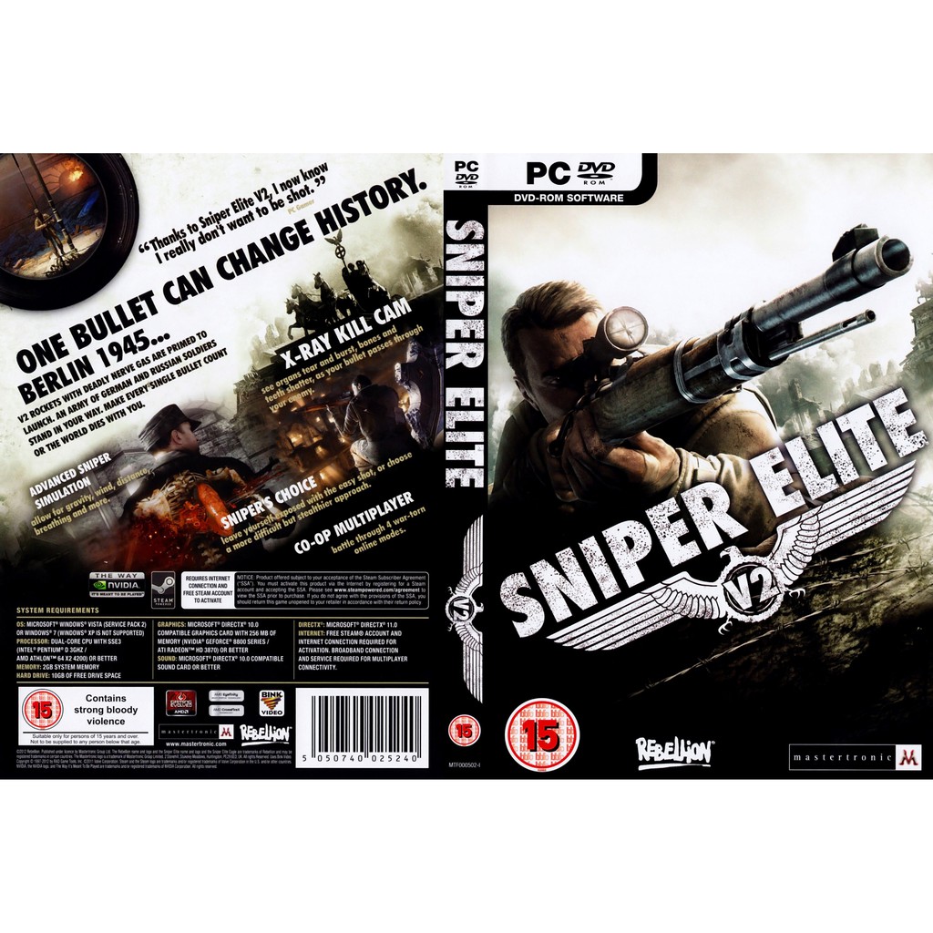 Sniper Elite V2 PC GAME [Offline] | Shopee Malaysia
