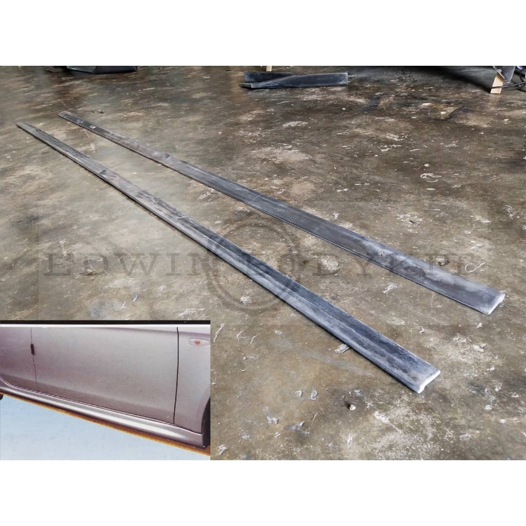 Universal Side Diffuser Lip Pu Bodykit Tepi Skirting Vlip V-lip ...