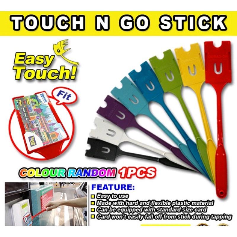 🔥 READY STOCK 🔥 Touch N Go Card Holder Stick Easy TOUCH AND GO TOLL ...