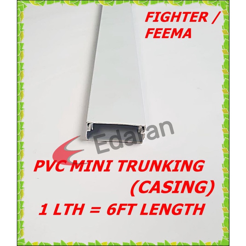 FEEMA / FIGHTER / MEGA PVC MINI TRUNKING CASING - 1 1/2" X 5/8" (40MM X ...