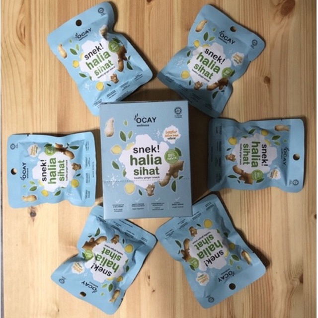 OCAY Snek Halia Sihat (1 Box X 6 Packets) | Shopee Malaysia