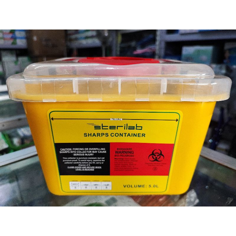 Sharps Container / Collector 5.0 Liter | Shopee Malaysia