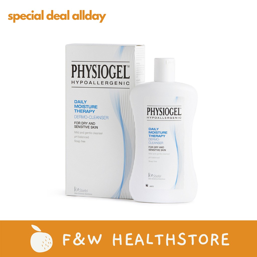 PHYSIOGEL Daily Moisture Therapy Dermo Cleanser 150 ml (For dry and sensitive skin) | Shopee ...