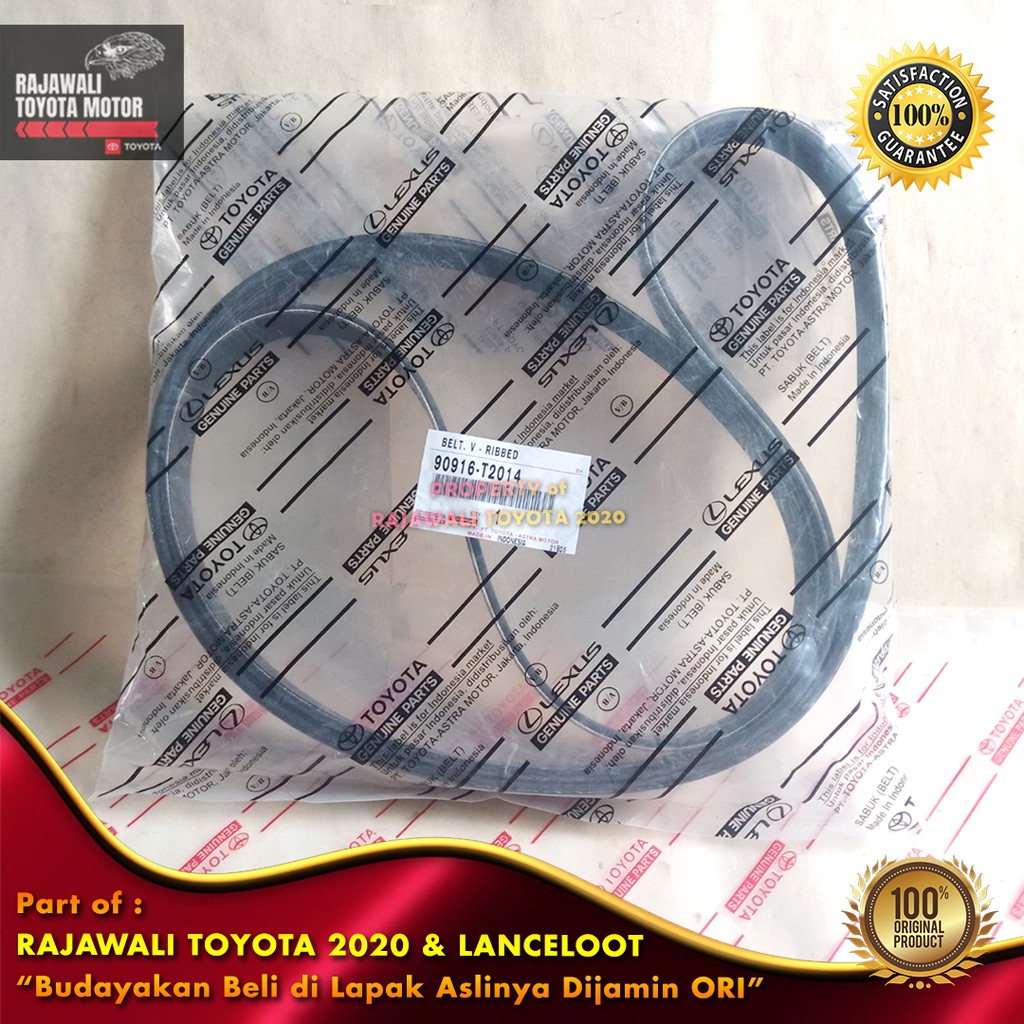 Van Belt, Fan Belt Fan Belt Camry 2001-2006 AC Altenator Original ...