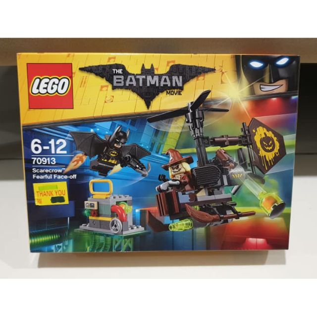 LEGO 70913 THE BATMAN MOVIE Scarecrow Fearful Face-off (NEW) | Shopee ...