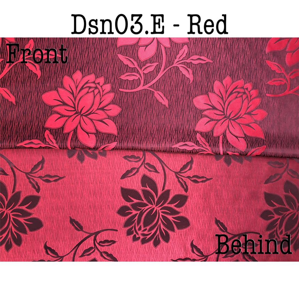 KAIN LANGSIR CORAK BUNGA 🌟!! 🔥PROMOSI HEBAT 🔥 /FABRIC CURTAIN POLYESTER ...