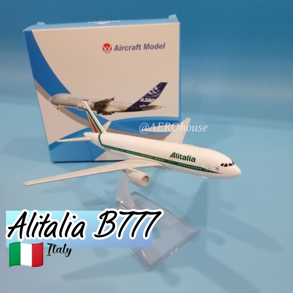 Latest Aeroplane/60 Aircraft Model- Alitalia B777 (Italy Airlines ...