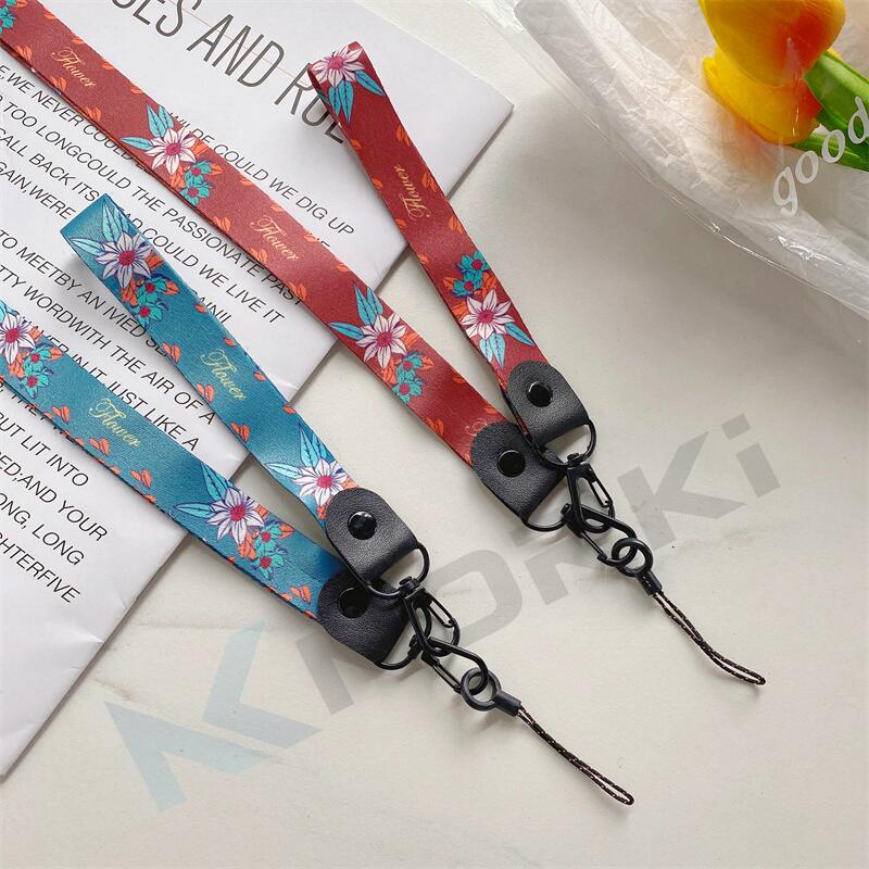 New 2 in 1 Fashion Mobile Phone Lanyard Key Ring Sling Badge Neckband ...