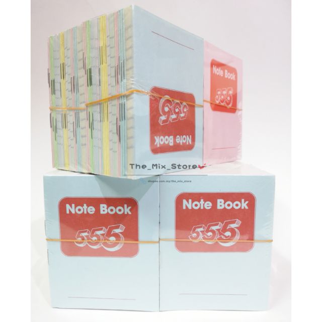 555/888 Note Book / Pocket Note Book( Ready Stock) | Shopee Malaysia
