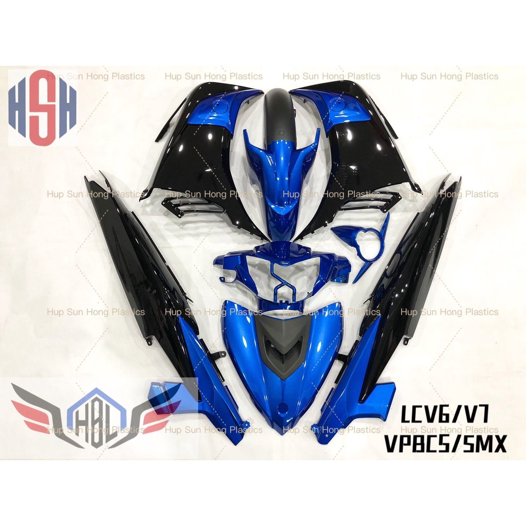YAMAHA LC135 V6 V7 4 Stroke Body Cover Set Body Kit Color Part Parts ...