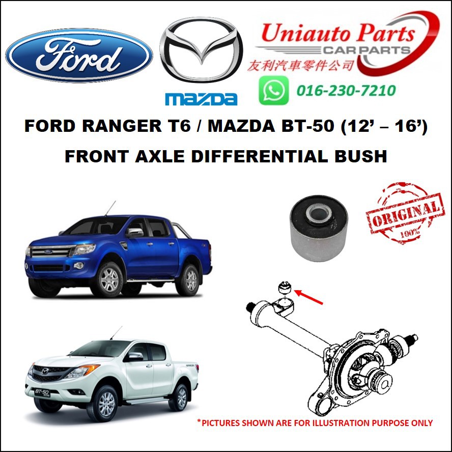 FORD RANGER T6 / MAZDA BT-50 ('12 - '16) GENUINE FRONT AXLE ...