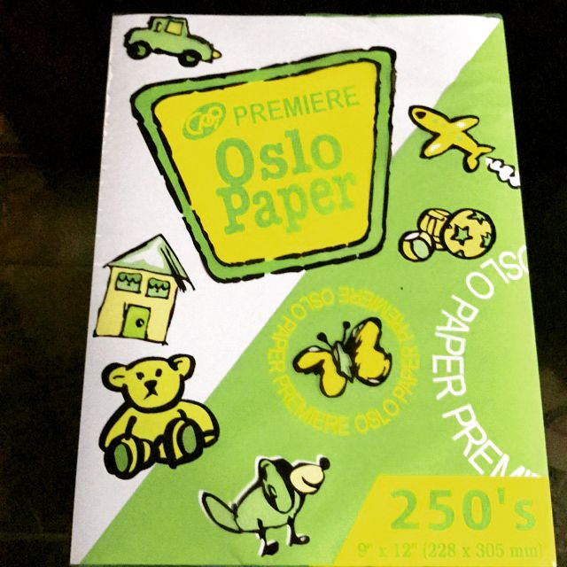 Oslo Paper or Drawing Paper 250 pcs | Shopee Malaysia