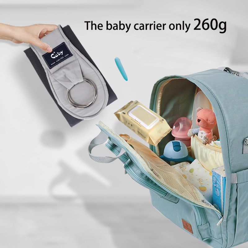 CUBY Baby Dukung Bayi Ring Sling Baby Carrier Mesh Breathable Ergonomic ...