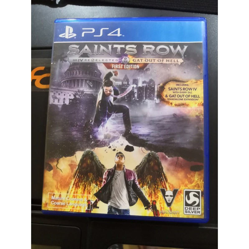 (Used) PS4 Saints Row 4 Re-Elected & Gat Out Of Hell R3 Eng | Shopee Malaysia
