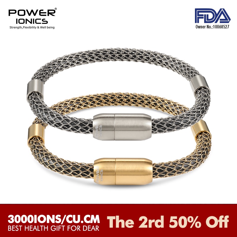 Power Ionics FDA Medical Device Registration New Trendy 316 Steel Mesh ...