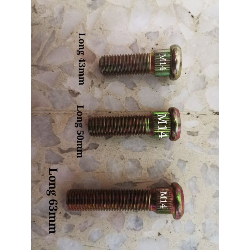 TOYOTA WHEEL BOLT (ALL TOYOTA) | Shopee Malaysia