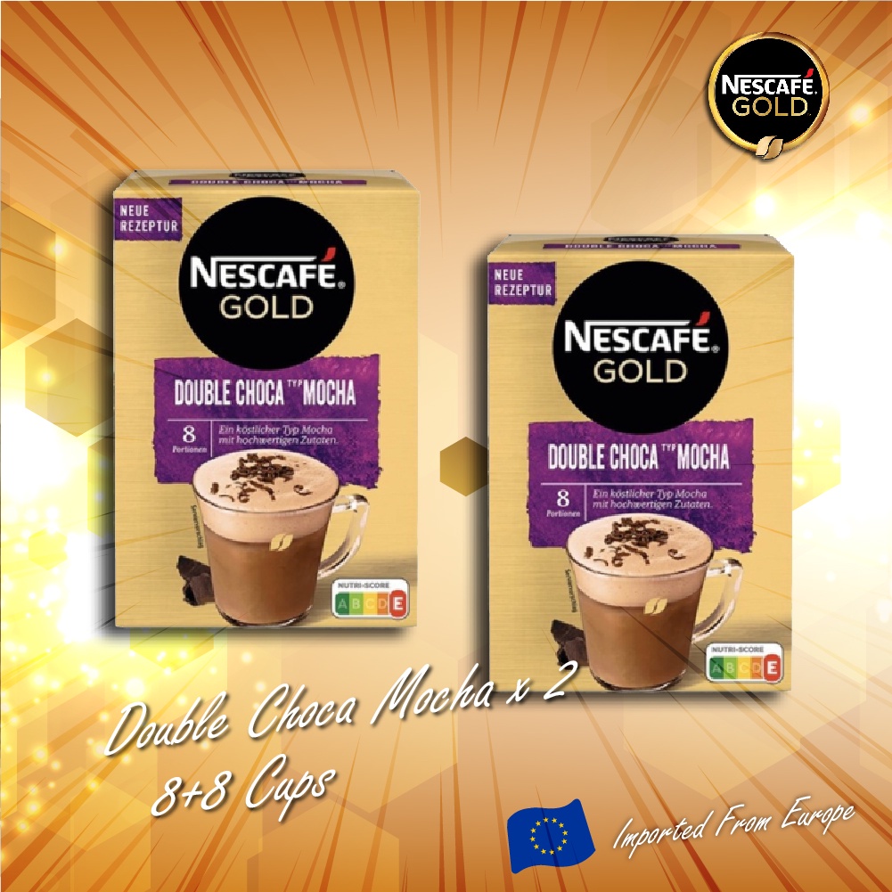 [𝗕𝗨𝗬 𝟭 𝗙𝗥𝗘𝗘 𝟭] 2x Box Europe Nestle Nescafe Gold Instant Coffee Flat ...