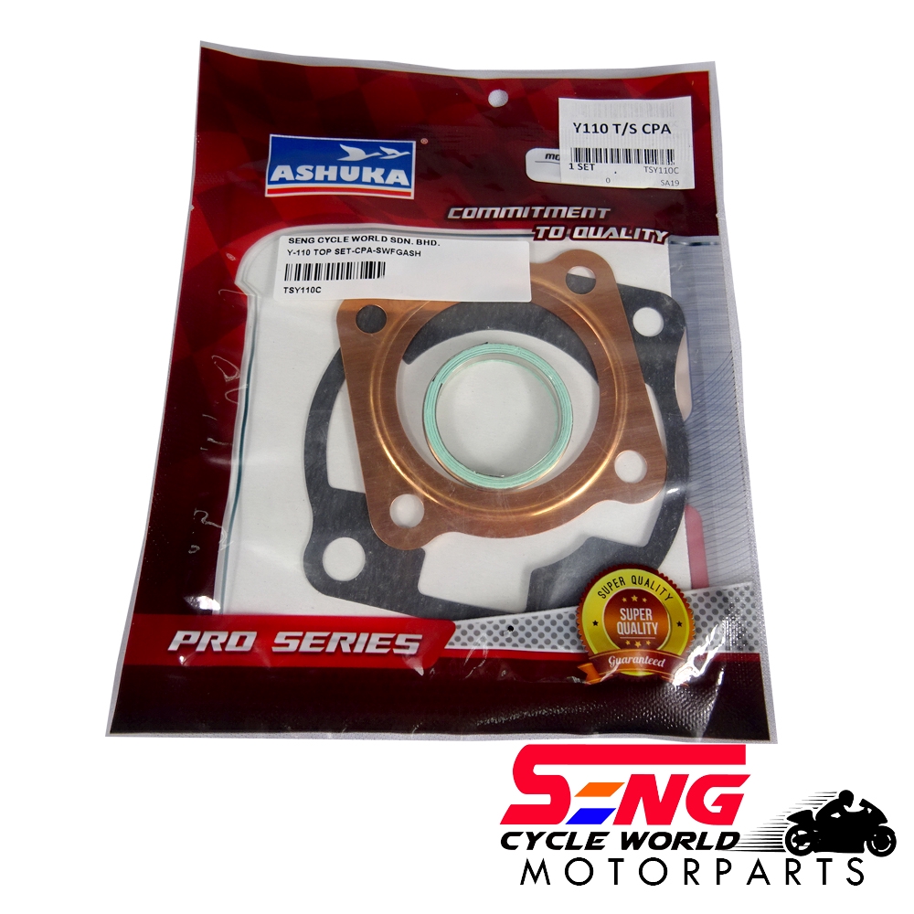 YAMAHA Y110 SS/ SS2 TOP ENGINE GAASKET SET (COPPER) | Shopee Malaysia