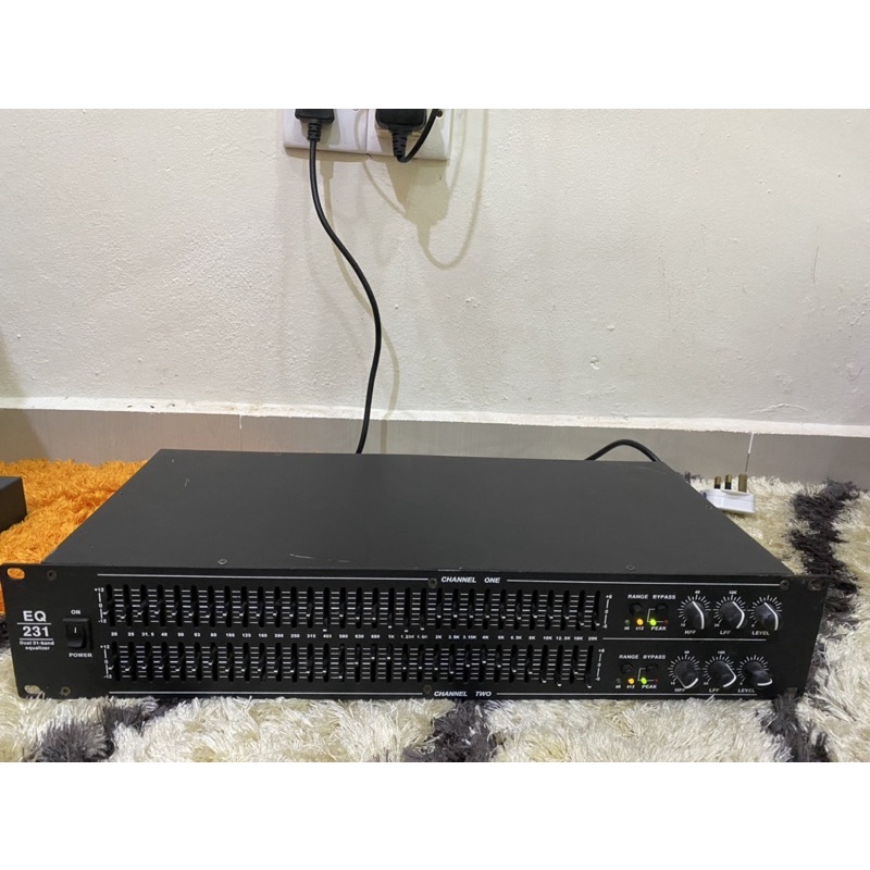 Eq 231 dual 31-band equalizer(used) | Shopee Malaysia