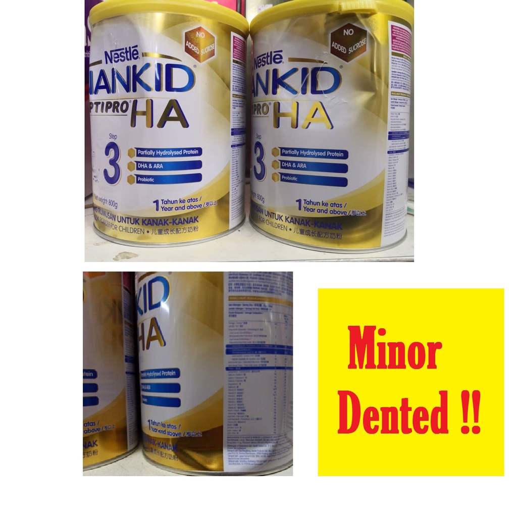 Nestle Nankid Optipro HA Step 3 Hypoallergenic 800g (nanha) | Shopee ...