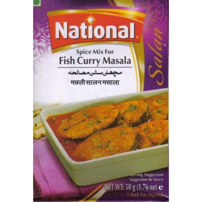 National Fish Curry Masala 50g (Rempah Kari Ikan) | Shopee Malaysia