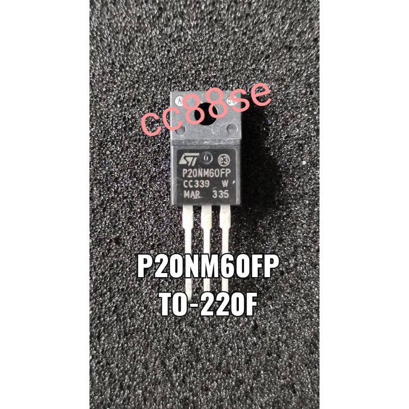 P20NM60FP 20N60 TO-220F SILICON N-CHANNEL MOSFET FET ST | Shopee Malaysia