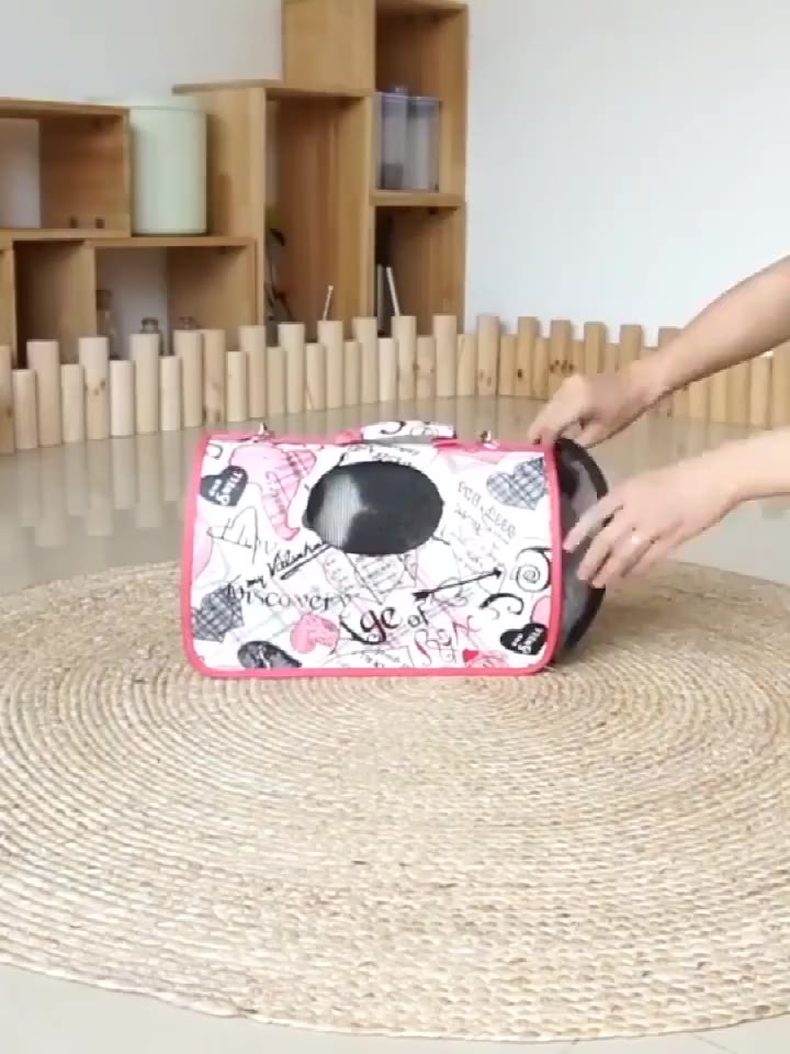 Bag Kucing Pet Bag LARGE 52cm Pet Cat Carrier Kucing Travel Foldable ...