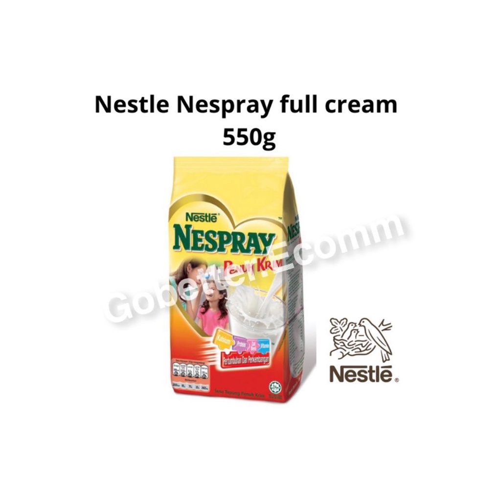 Nestle Nespray full cream 550g (Exp:30/4/2022) | Shopee Malaysia