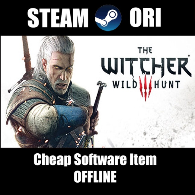 The Witcher 3: Wild Hunt STEAM | FULL GAME | LIFETIME GUARANTEE 24 Hour ...