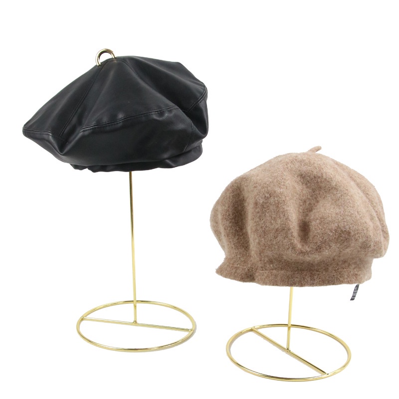 Golden Hat Frame Earring Rack Multi-Functional Use Hat Display Rack Hat ...